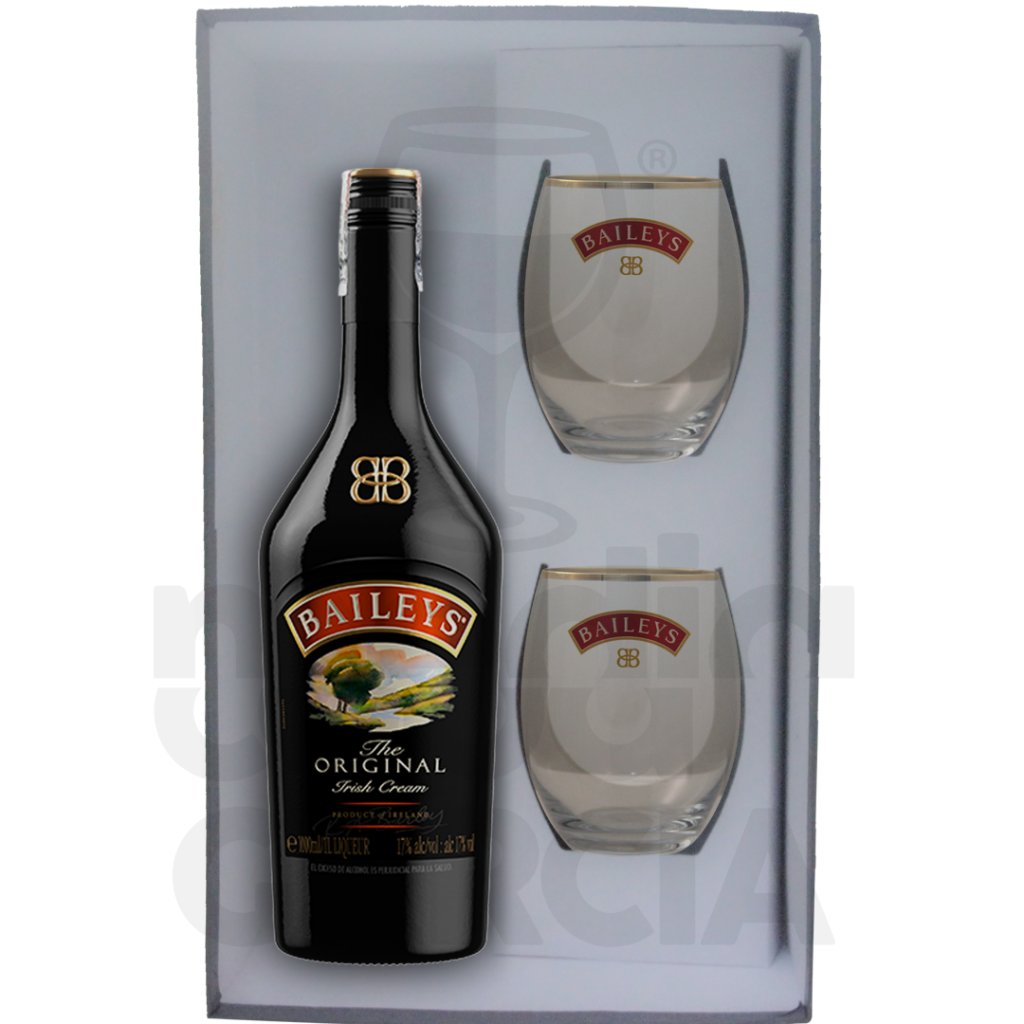 Baileys Licor vasos de 200cm +caja – Media Copa García